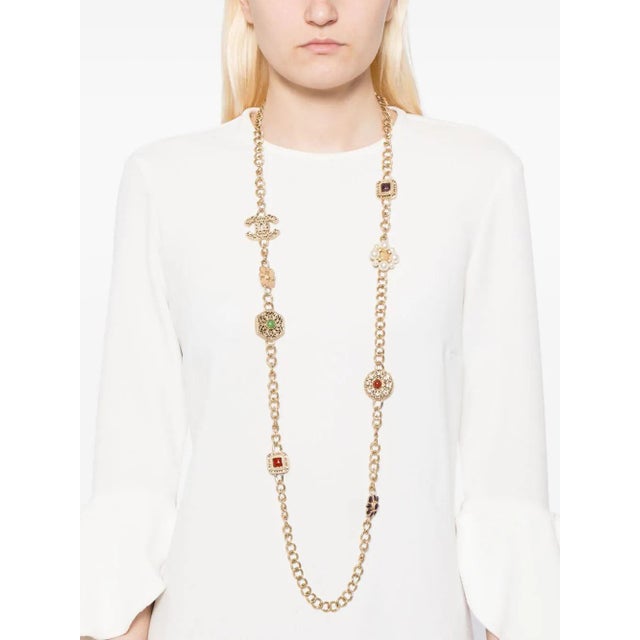 Chanel Cc Chain Necklace | Chairish