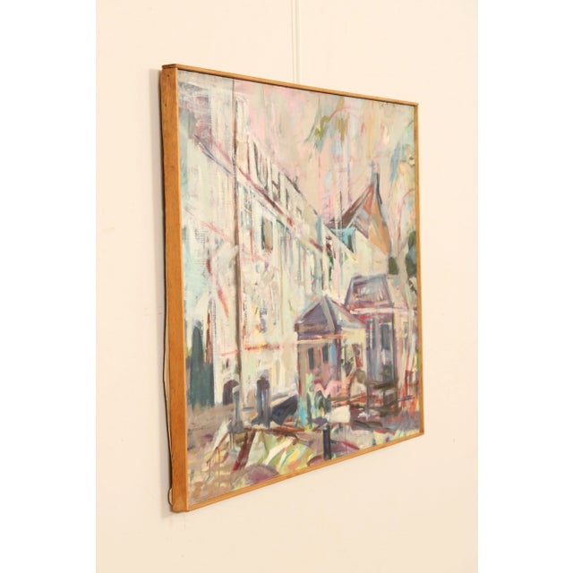 1970s 'Tabor Road' Original Oil Painting by Anthony A. Ferrara | Chairish