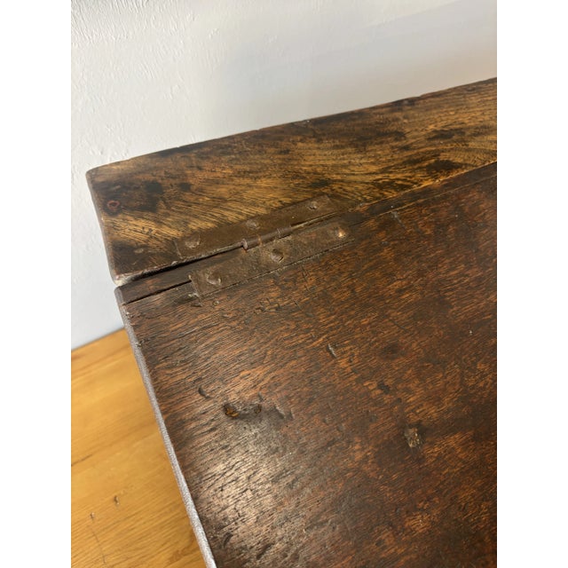 Antique English Oak Bible Box | Chairish