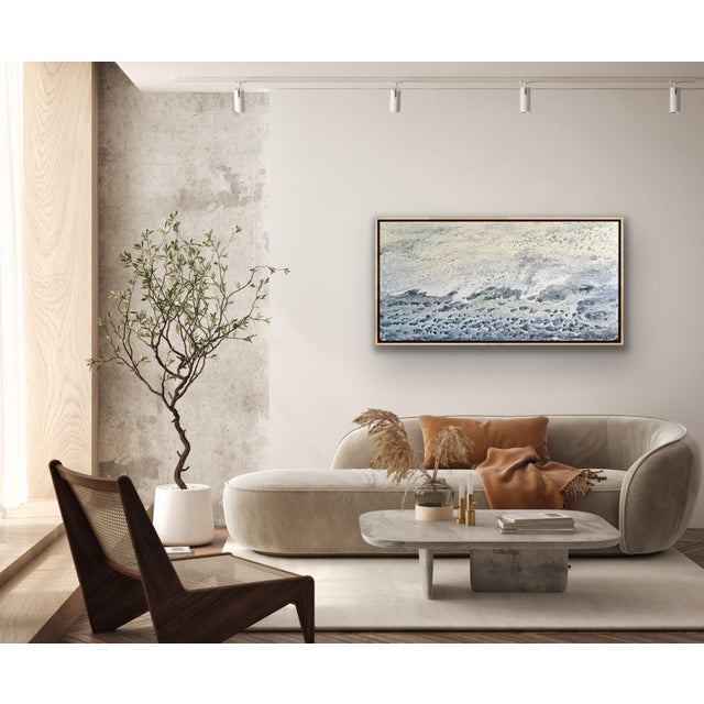 Weather Watcher Painting by Artist Pamela Harmon, Framed | Chairish