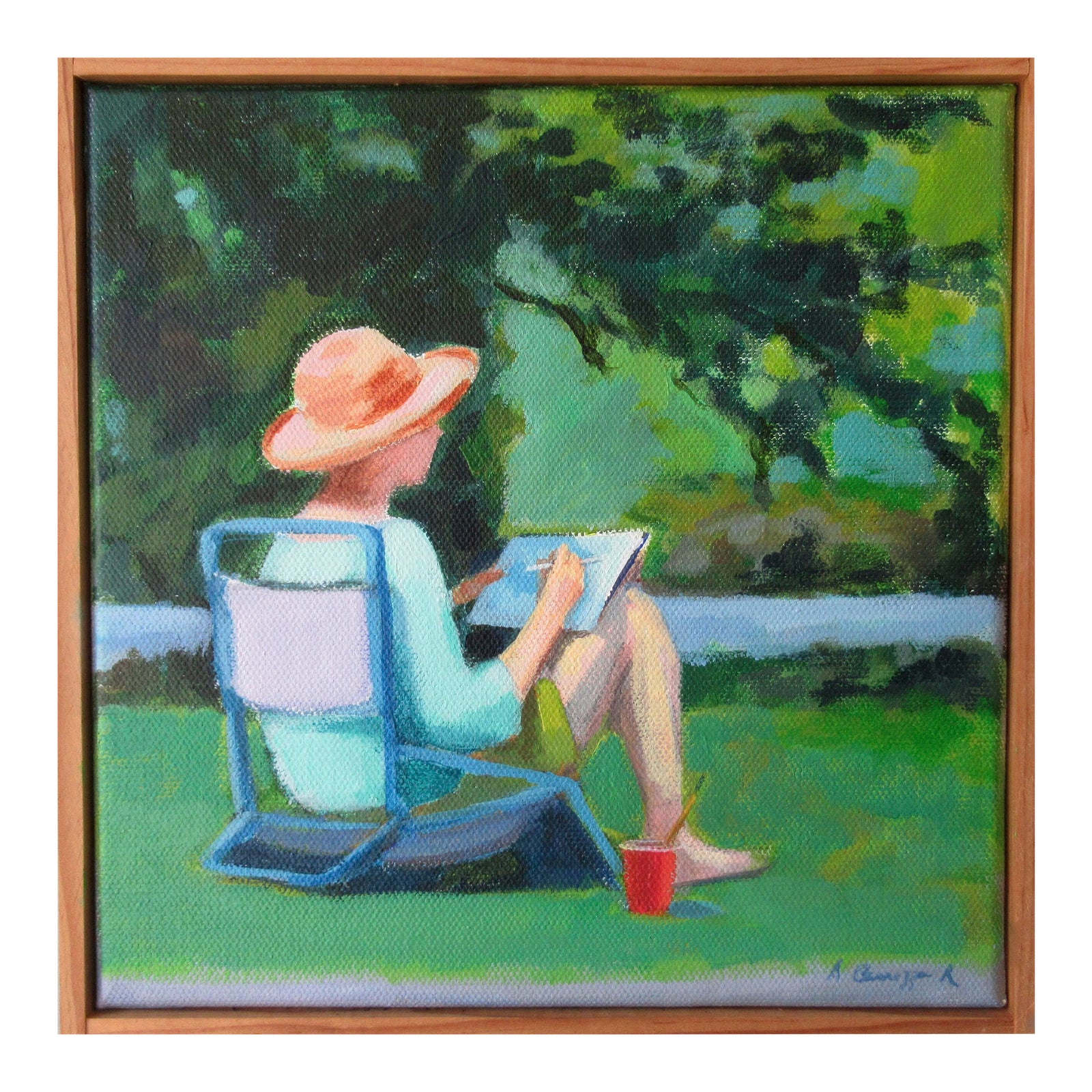 The Artist by Anne Carrozza Remick | Chairish