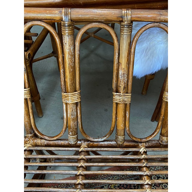 20th Century Vintage Rattan Sofa. | Chairish