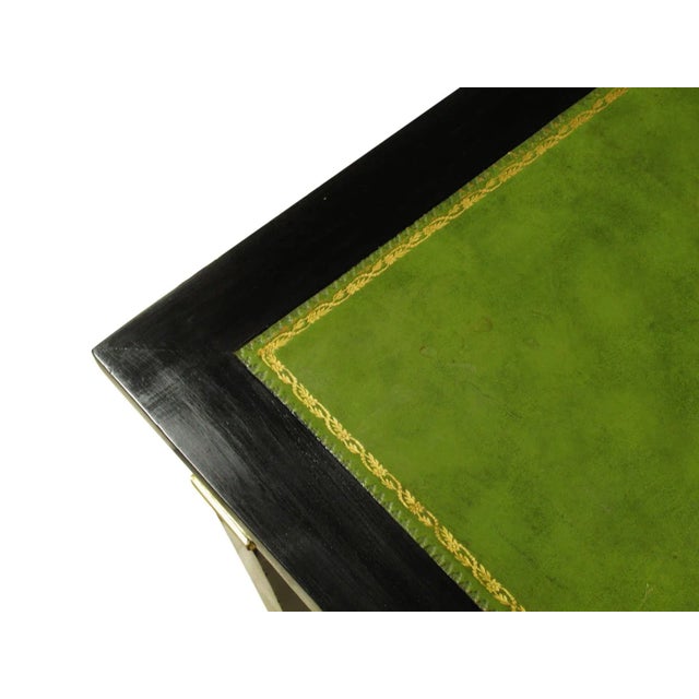 19th Century Black Lacquer Writing Table | Chairish