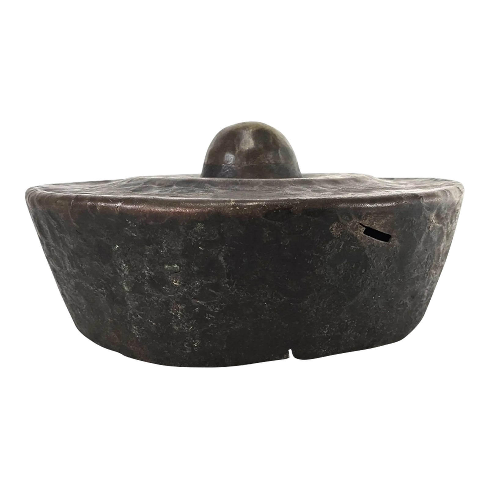 Antique Tawak Tawak Borneo Brass & Bronze Ceremonial Gong Drum – 14.25 ...