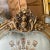 French Rococo Style Light Blue Sofa With Gold Details | Chairish