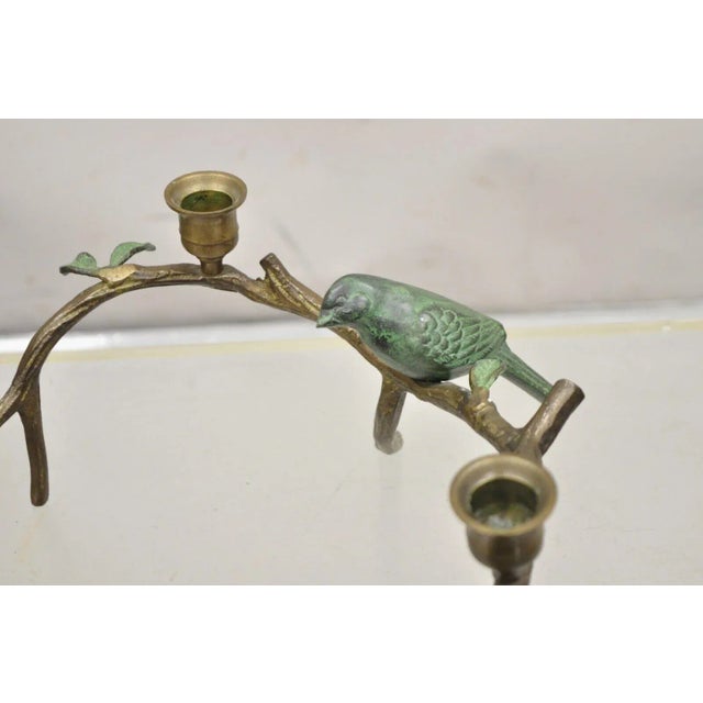 tree branch candlesticks