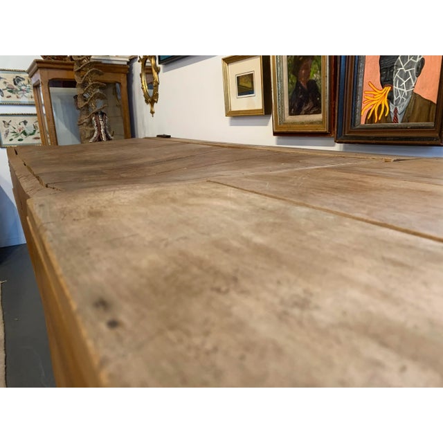 Mid 19th Century Large French Butcher Block | Chairish