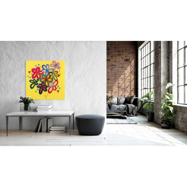 "Singing Flowers" Original Artwork by Amber Goldhammer | Chairish