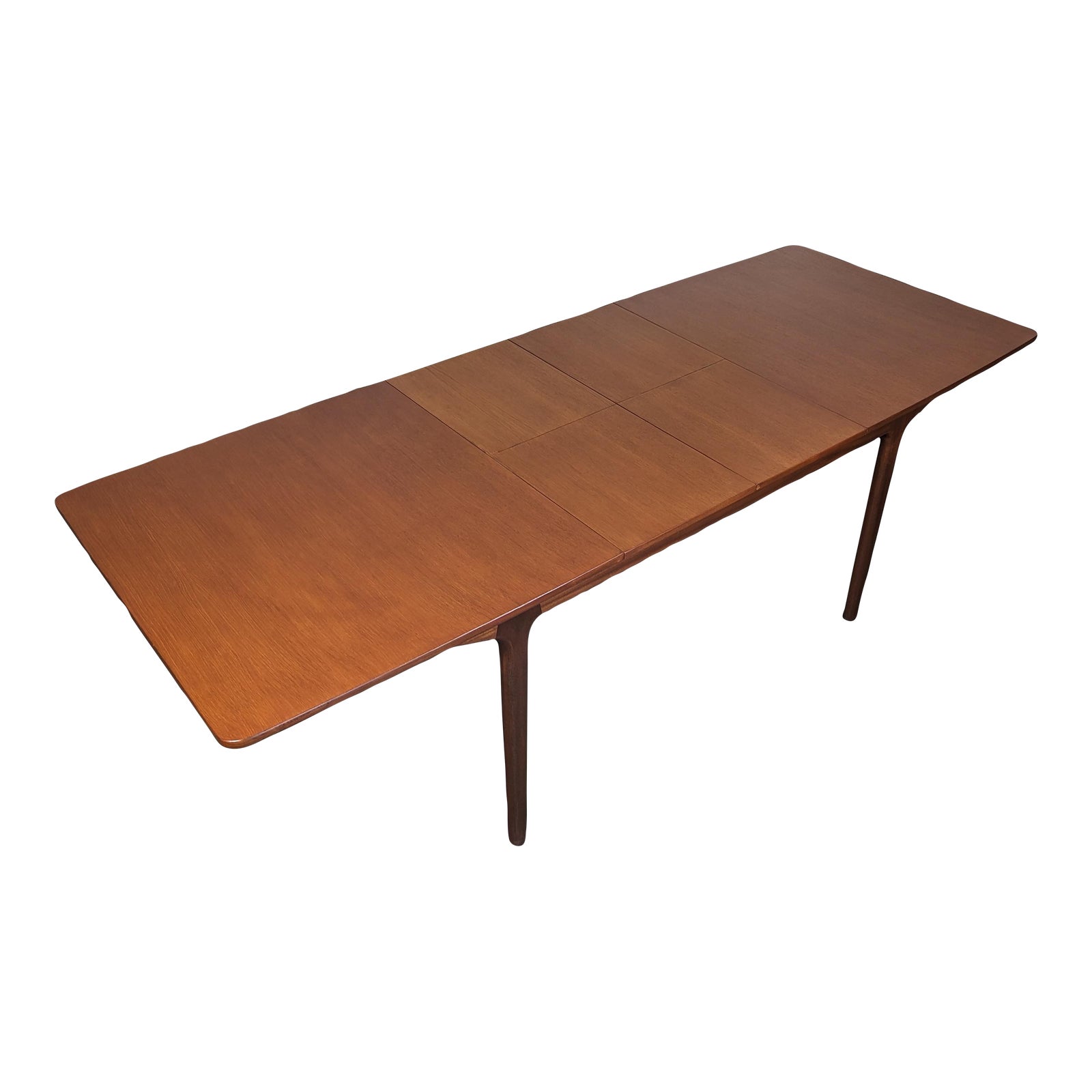 1960s Mid Century Modern Expandable Teak Dining Table by McIntosh ...