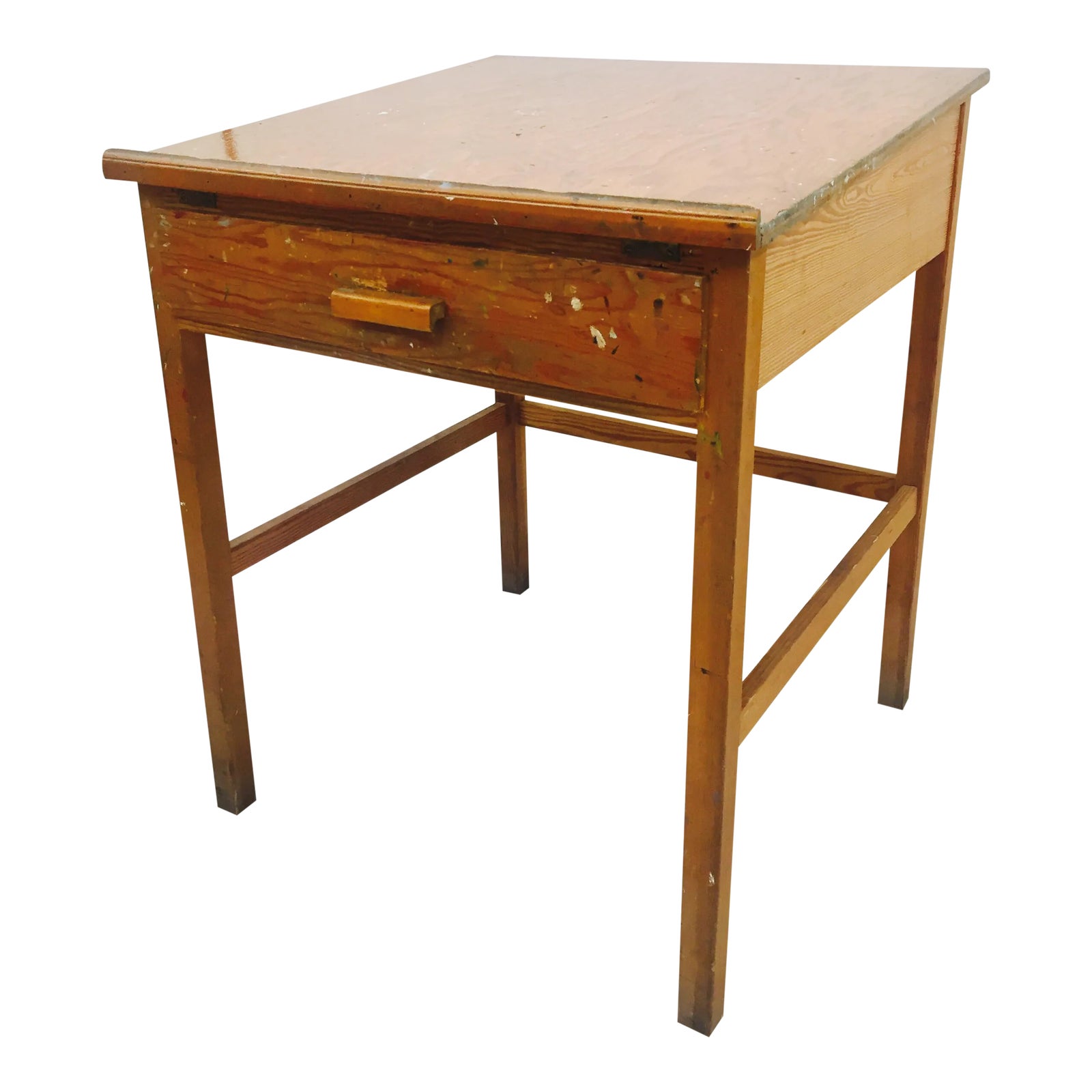 Vintage Work Desk | Chairish