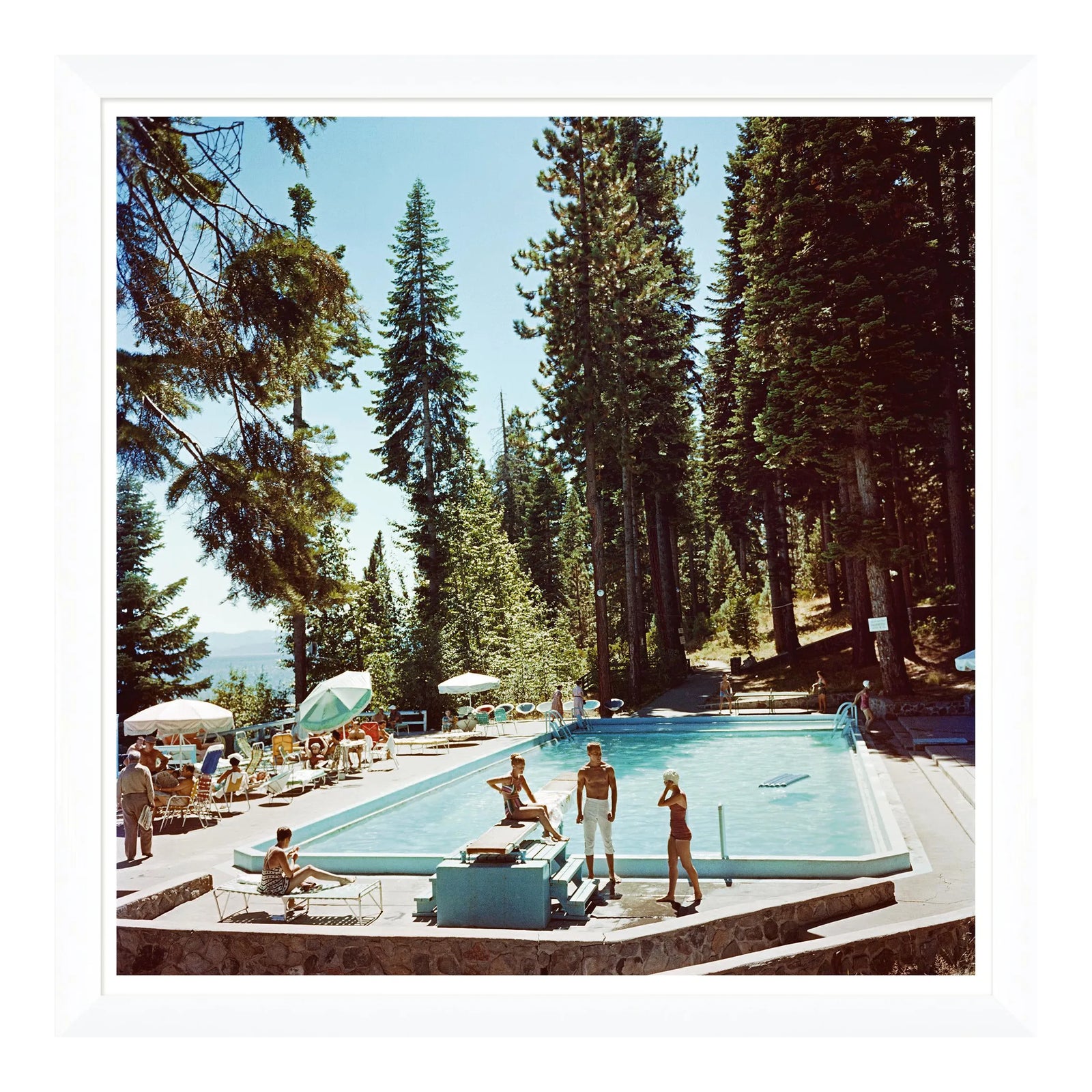 Slim Aarons, "Pool at Lake Tahoe," January 1, 1959 Getty Images Gallery ...