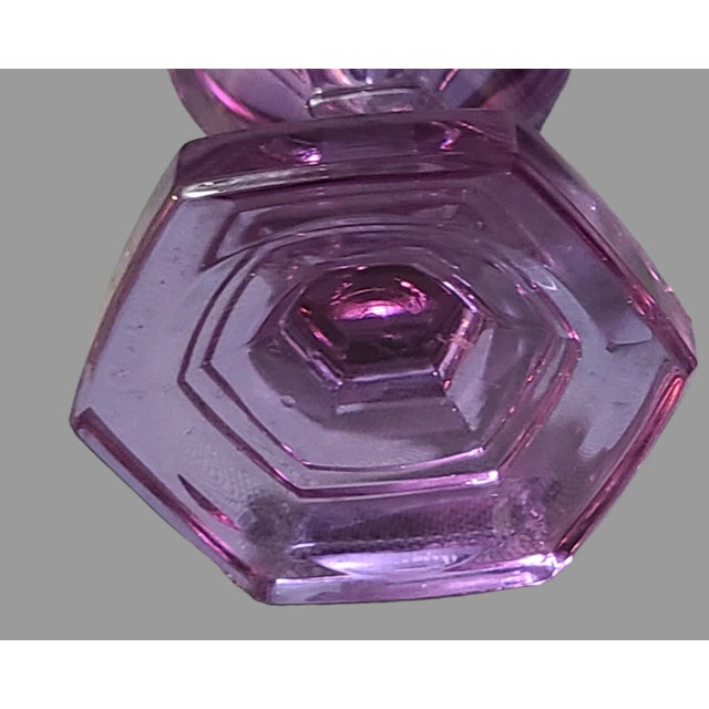 Late 20th Century Vintage Moser Germany Crystal Alexandrite Neodymium ...