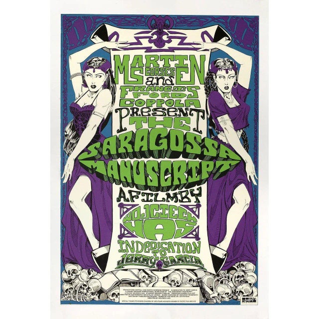 The Saragossa Manuscript 1976 U.S. Half Subway Film Poster | Chairish