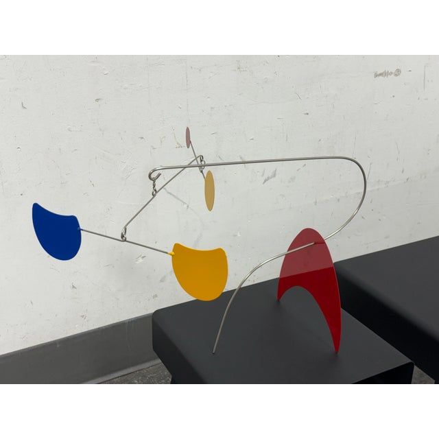 Alexander Calder Style Mobile Sculpture | Chairish