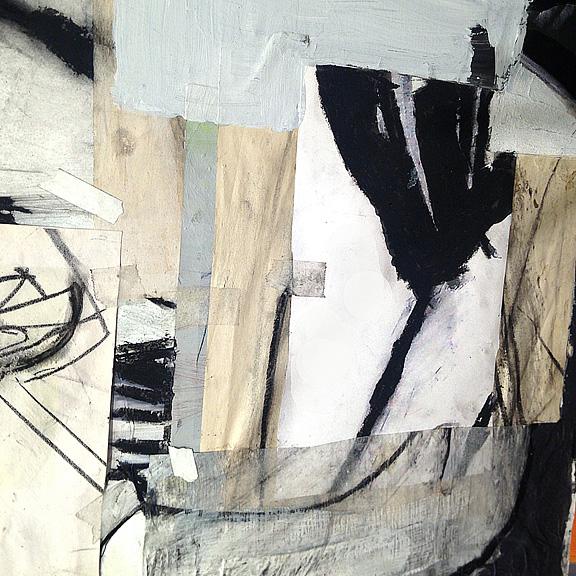 Excavation - a Panopoly of Hand-Painted Collage Elements in a Large ...