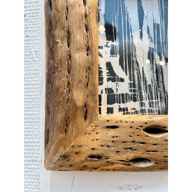 1950s Intaglios by Hal Bohn in Cactus Wood Frames -A Pair | Chairish