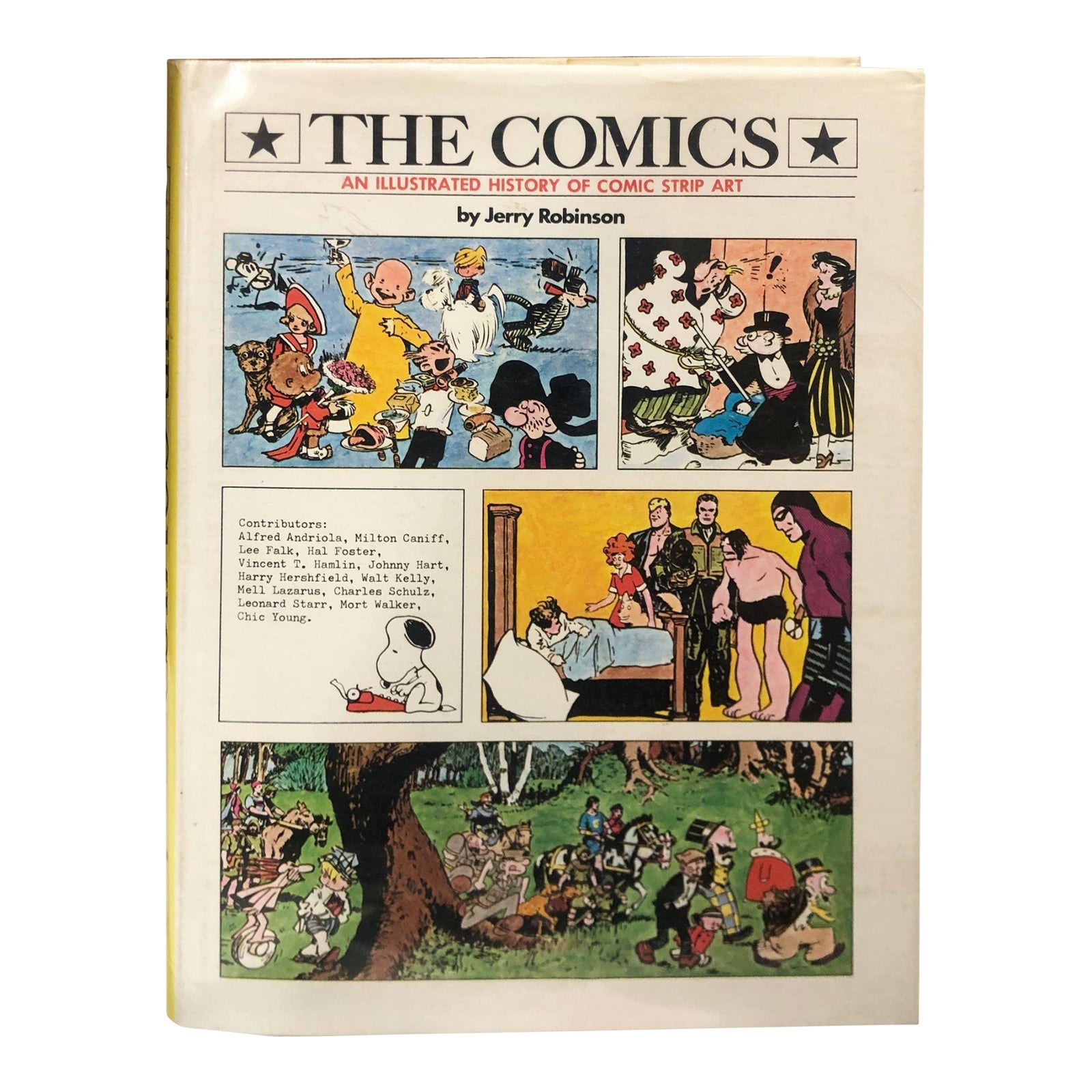 1974 the Comics an Illustrated History of Comic Strips Art Book Jerry ...