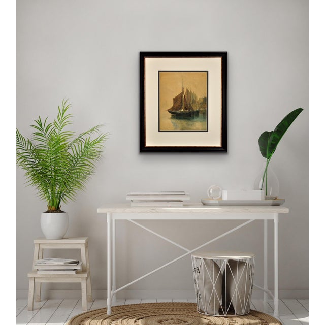 Richard Harry Carter 1839 - 1911. English. West Country Trawling Smacks ...