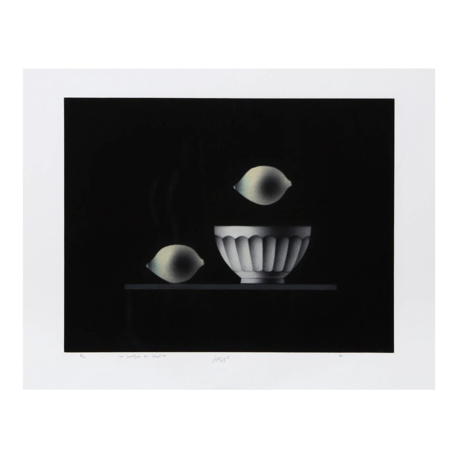 Mario Avati, Un Soupcon De Gravite, Mezzotint | Chairish