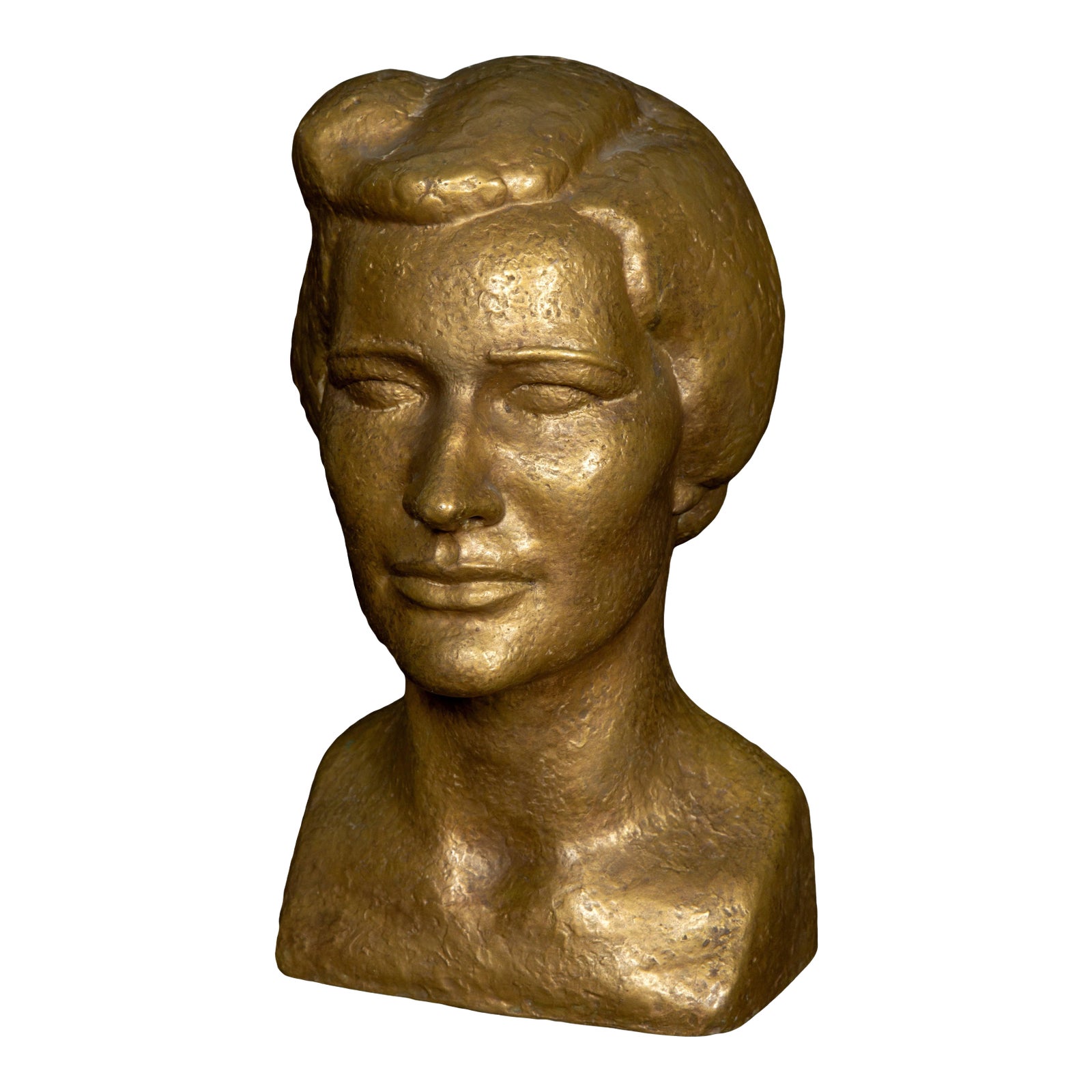 1930s Burr Churchill Miller, Jr., "Bust of Helen Coolidge Woodring ...