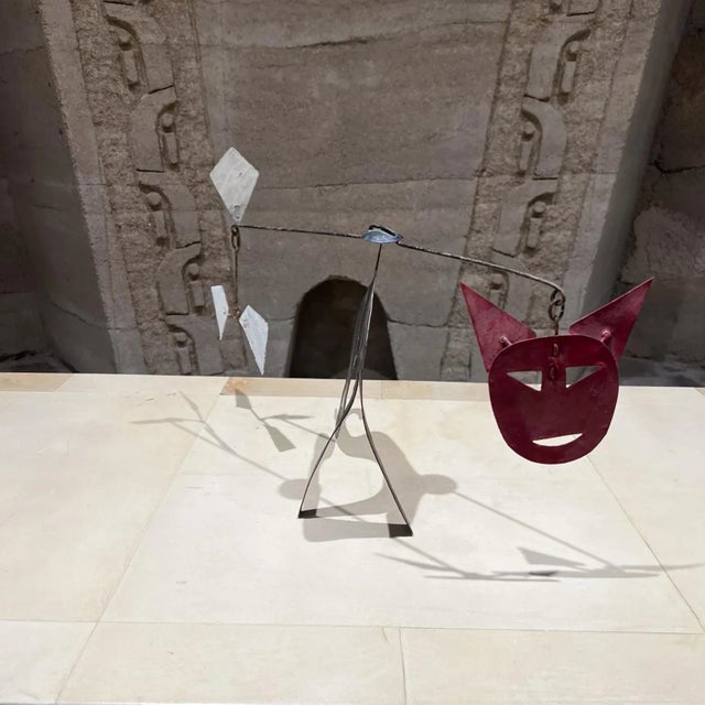 1960s Magical Mobile Cat Sculpture Manner Alexander Calder | Chairish