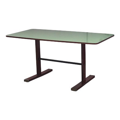 Vintage Italian Green Formica Table, 1950s | Chairish