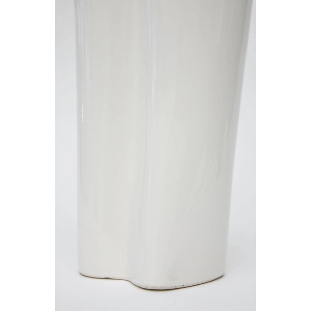 Rosenthal Netter Modernist White Porcelain Sculpture Vintage | Chairish