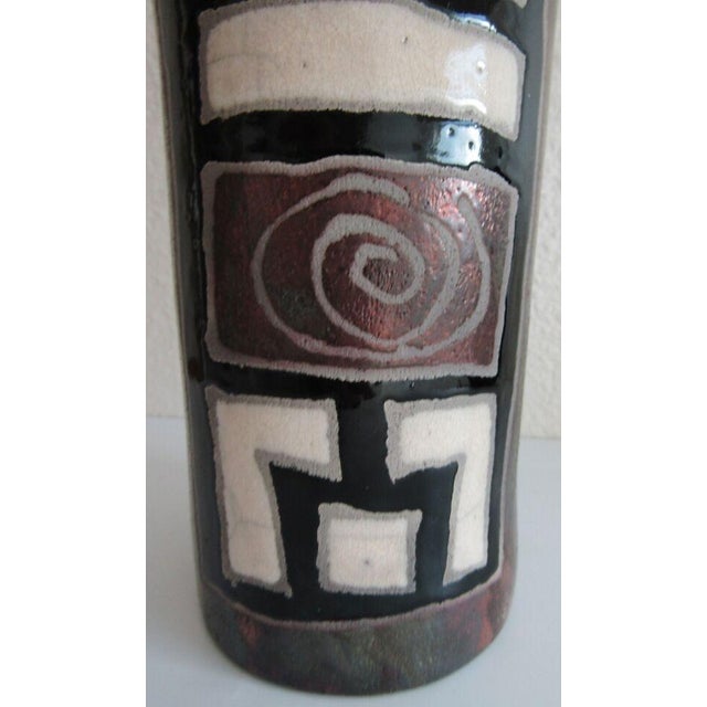 1980s Barbara Hertel Ceramic Spirit People Raku Studio Pottery | Chairish