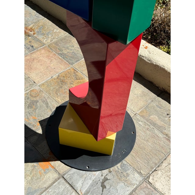 Richard Stark's "Childs Play 101" Steel Sculpture | Chairish