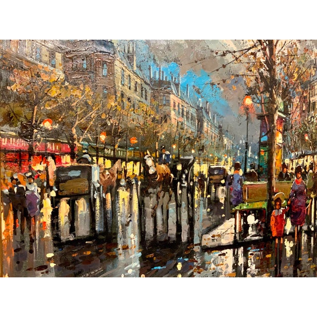 Henri Renard French Cityscape Original Painting | Chairish