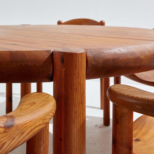 Pinewood Dining Set by Rainer Daumiller for Hirtshals Sawmill, 1970s ...
