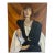 Original Patricia Max Portrait of Woman Wearing Halston Dress Painting ...
