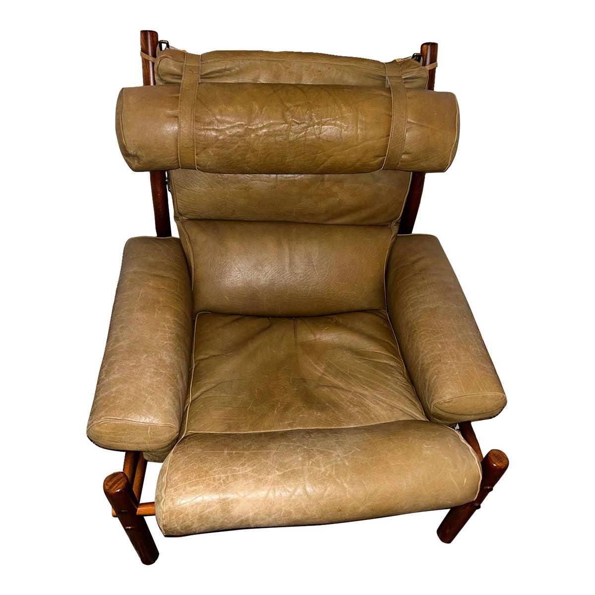 1970s Inca Easy Chair by Arne Norell | Chairish