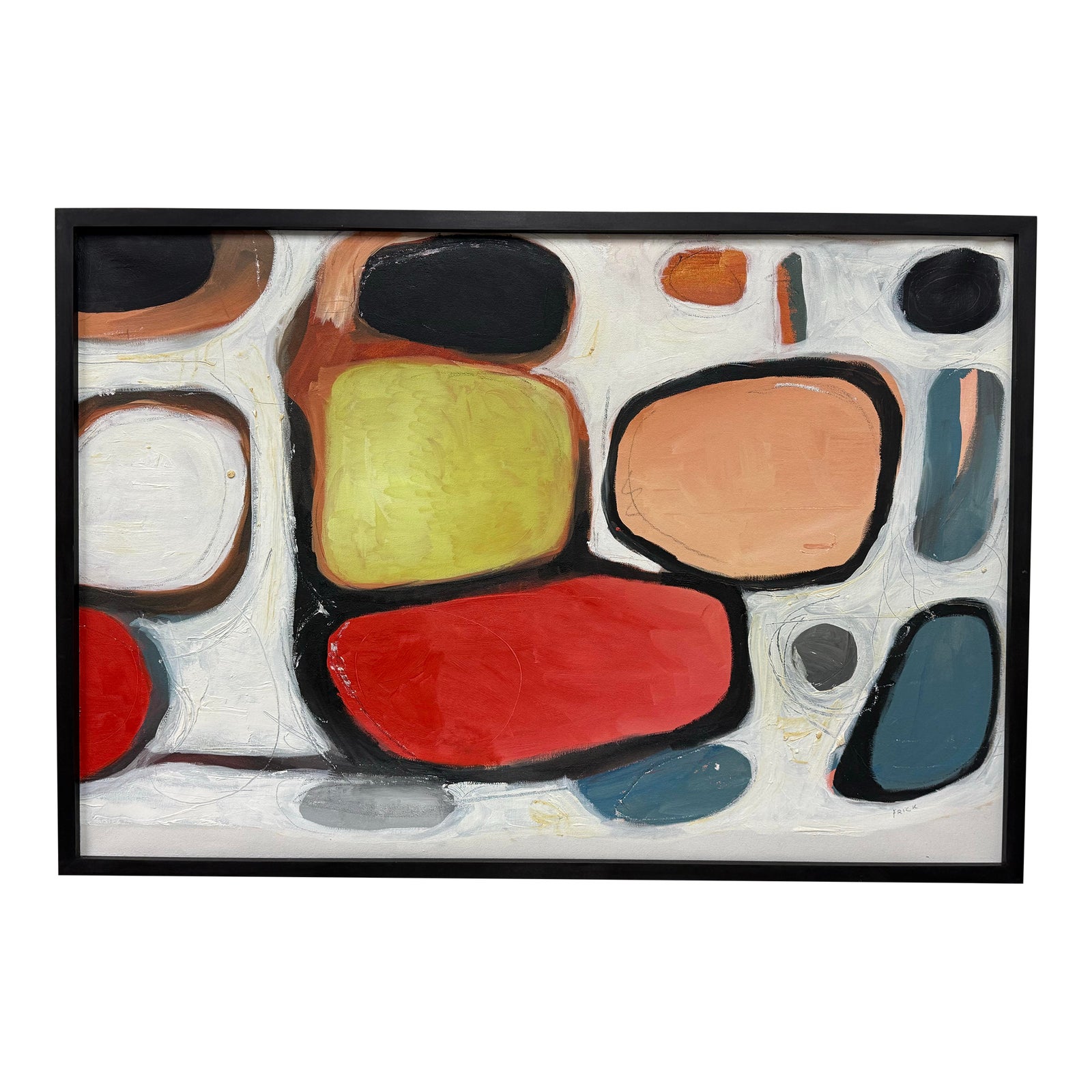Art by Mike Frick Pop Art Original Painting, Signed | Chairish