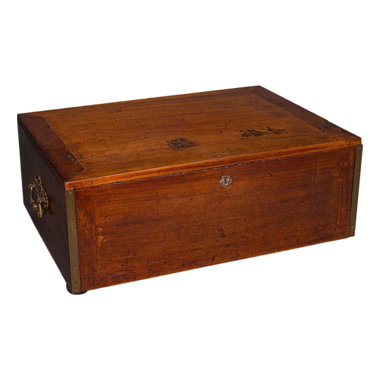 Antique Presentation Insignia Box, Italian, Campaign Chest, Victorian ...