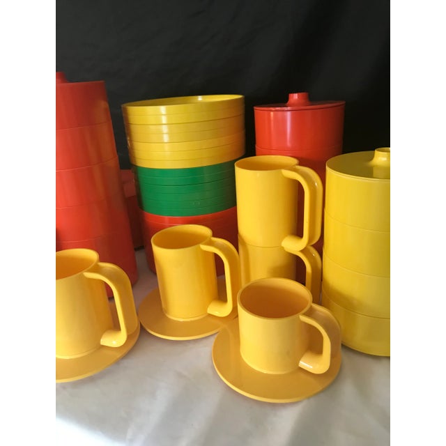 Dining & Serving Mug Heller Design by Massimo Vignelli // 1970s Bowl Set Vintage // Italian ...