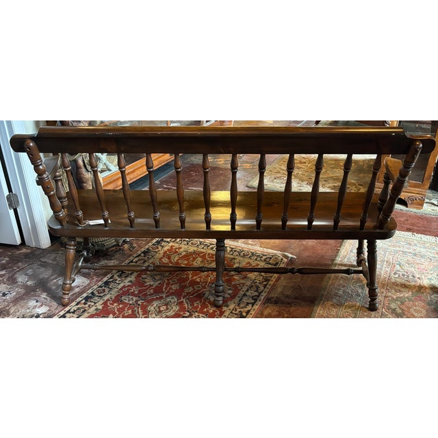 Mid 20th Century Deacon's Bench | Chairish