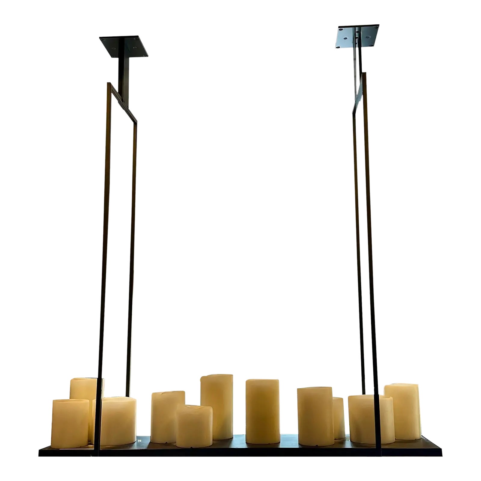 Holly Hunt by Kevin Reilly Altar 11 Candle Hanging Light Fixture | Chairish