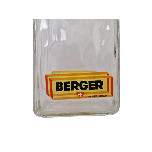 Mid 20th Century French Berger Pastis Water Carafe | Chairish