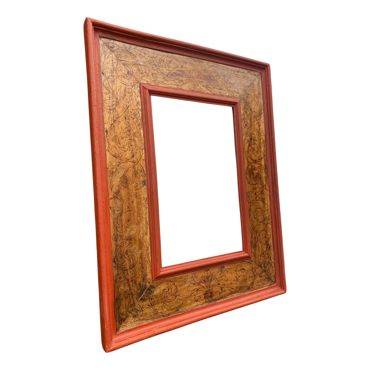 Antique Frame in Chestnut | Chairish