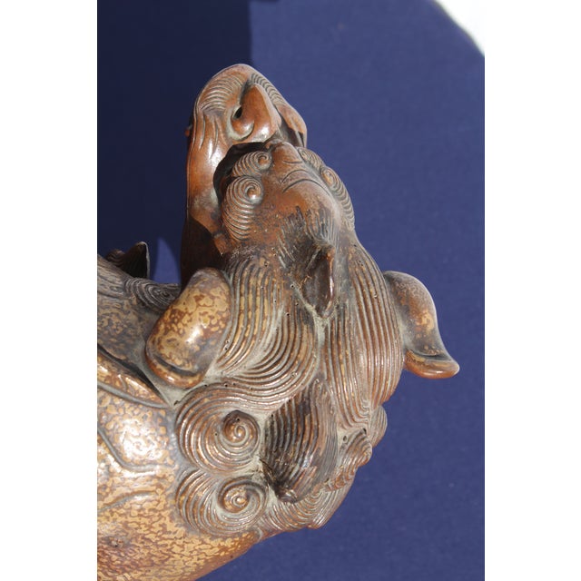 Japanese Foo Dragon Figure | Chairish
