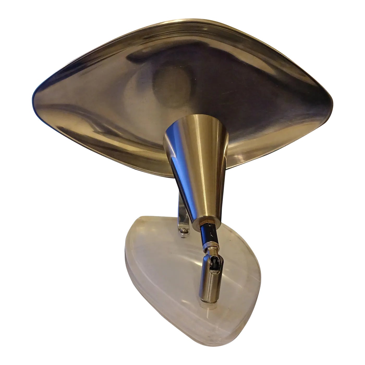 Moving Sale Modern Minimalist Reflector Table Lamp/Sconce | Chairish