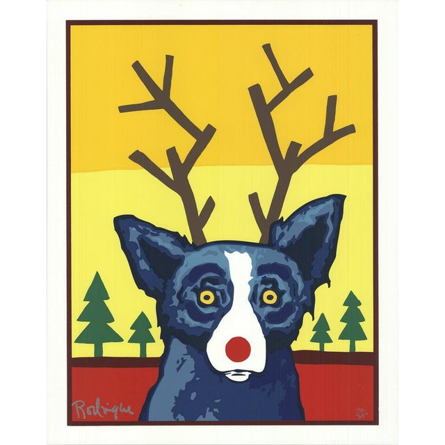 2000 George Rodrigue 'Truly Rudy' Serigraph | Chairish
