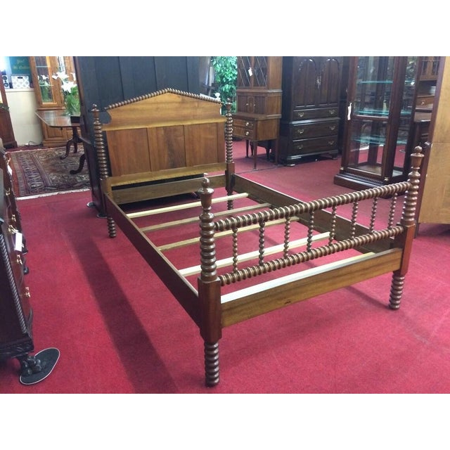 Antique Bed, Jenny Lind Bed, Spindle Bed, Antique Three Quarters Bed ...