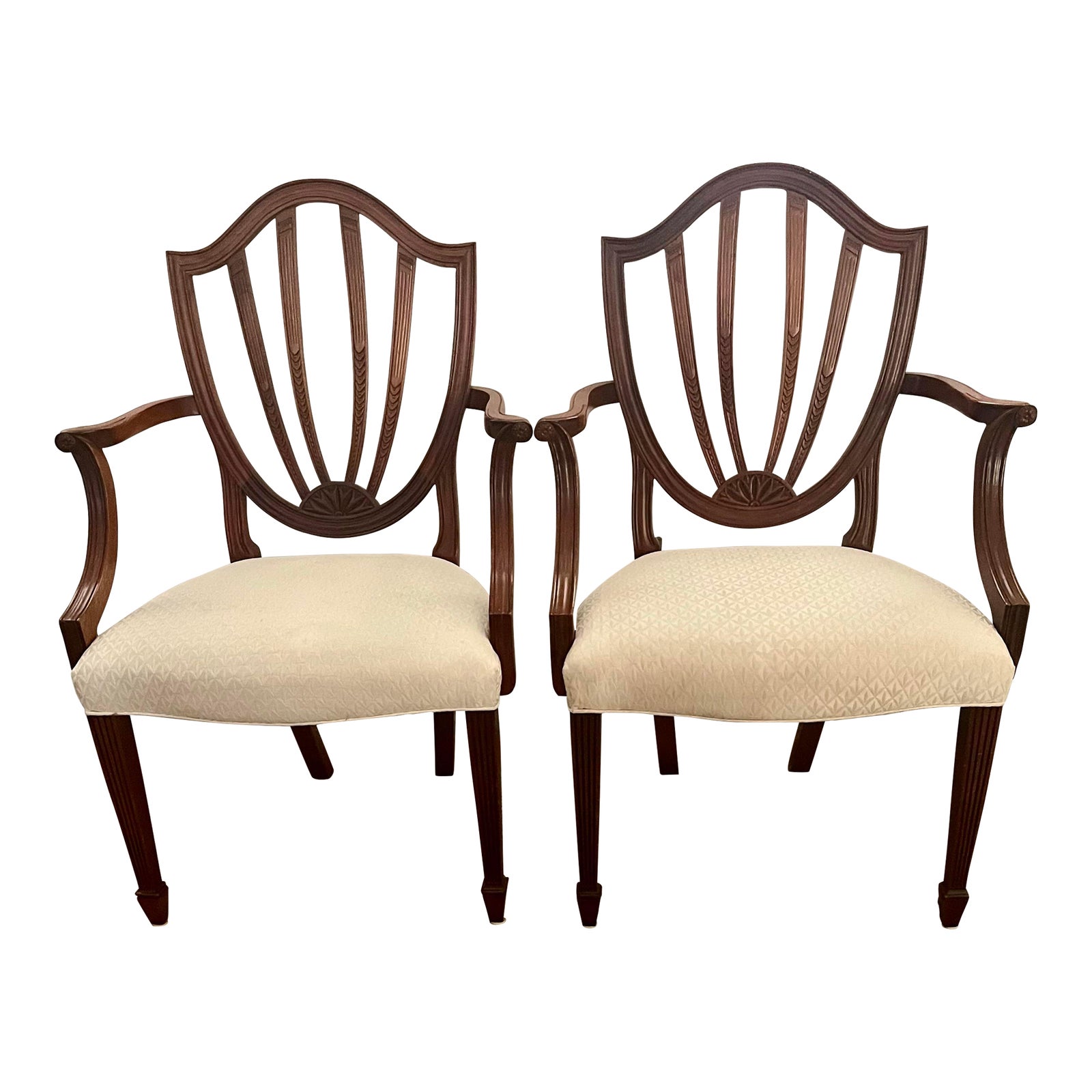Baker Chairs Charleston Historical Collection Hepplewhite Vintage ...