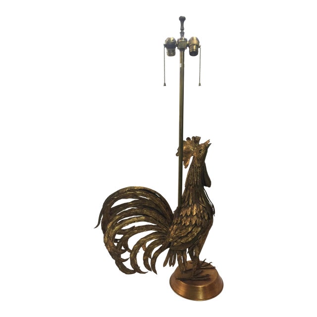 1950s Marbro Lamp Company Rooster Lamp | Chairish
