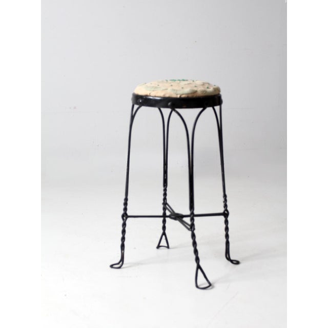 Antique Ice Cream Parlor Stool | Chairish