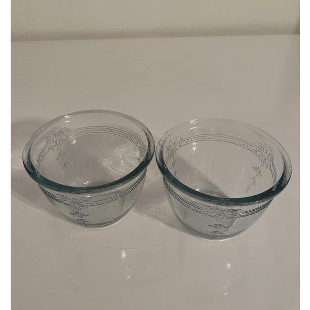 1940s Fire King Philbe Translucent Sapphire Depression Glass Custard ...