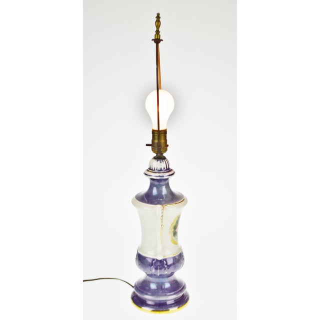 Victorian Limoges Ulrich Style Table Lamp | Chairish