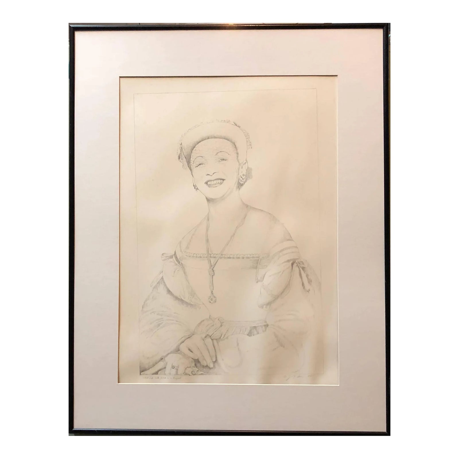 Josef Levi, Still Life with Vera as Raphael Original Drawing, 1991 ...